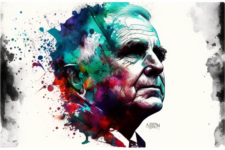 Watercolor And Ink Portraits