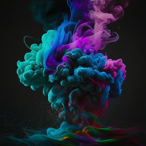 smug-rail410: Hex colors #cdb4db #ffafcc #a2d2ff, make the smoke look ...