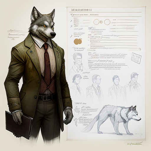 Wolf Character Sheet