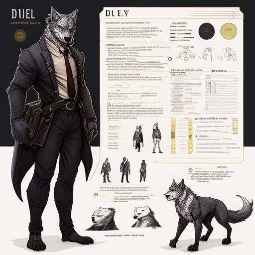 Wolf Character Sheet