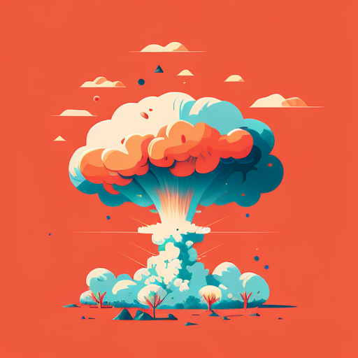 Mushroom Cloud Illustration