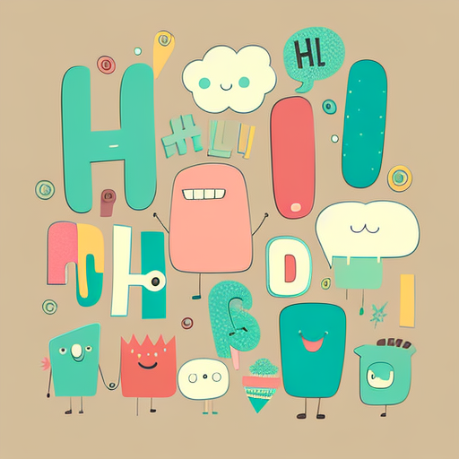 bitfloorsghost: the word 'HI'