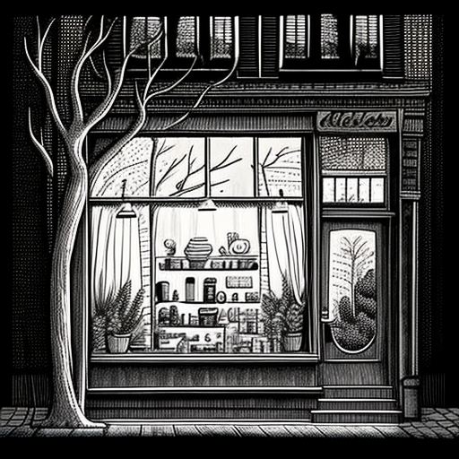 mikeelf: coffee shop storefront