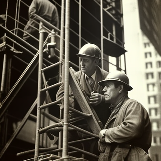 bitfloorsghost: scaffolding in the city