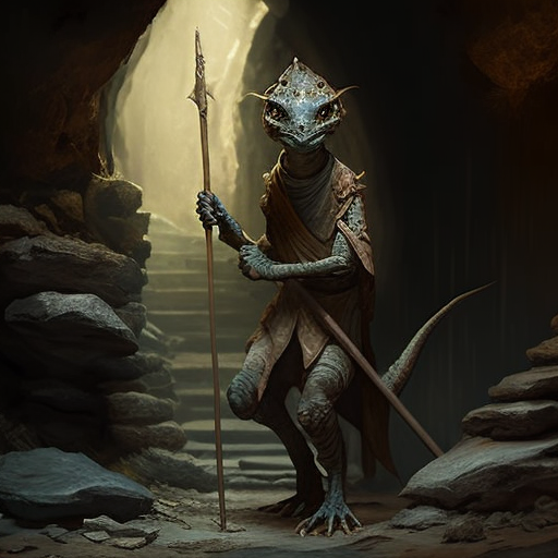 Humanoid Lizard