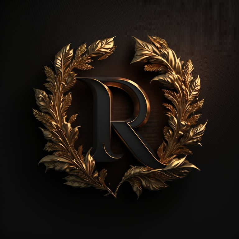 R Logo 3d