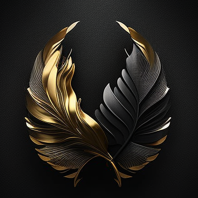 bitfloorsghost: [a wing and laurels]