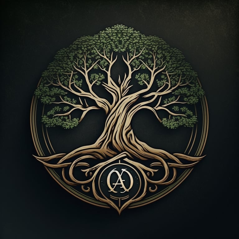 rebornsheep: The name "Den Indre Healer", Creative Therapy Logo