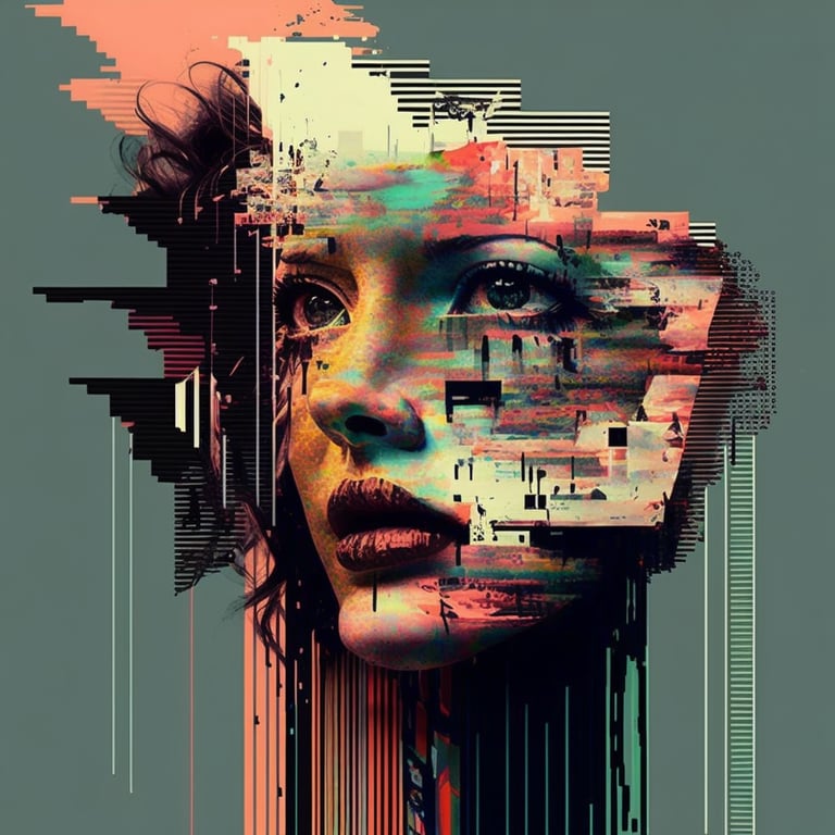 Glitch Art | PromptHunt Template