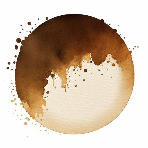 bitfloorsghost: a misshapen circular stain