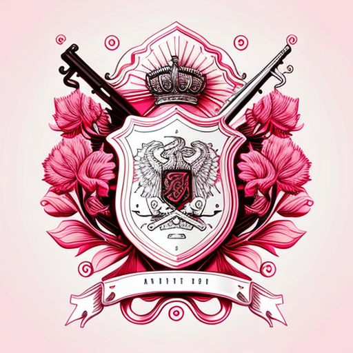 surea.ilabs: ak-47 rifle, pink and red, revolution banner