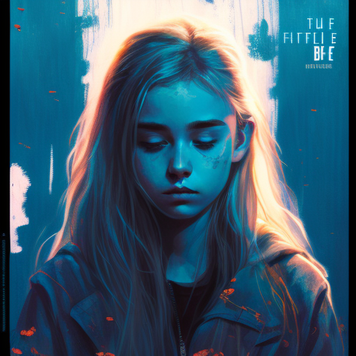 emreyilmaz: A book cover design featuring a lonely and depressed teen ...