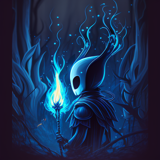 Blue Fire Knight