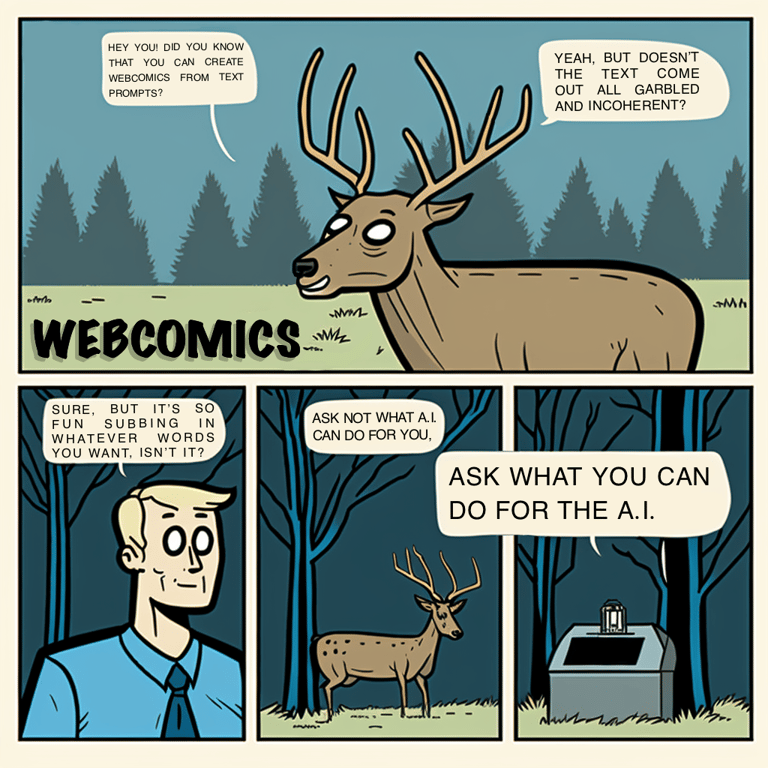 Webcomics | PromptHunt Template