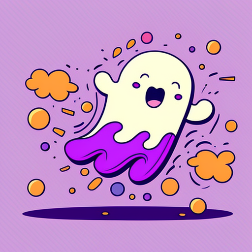 Cute Animated Ghost
