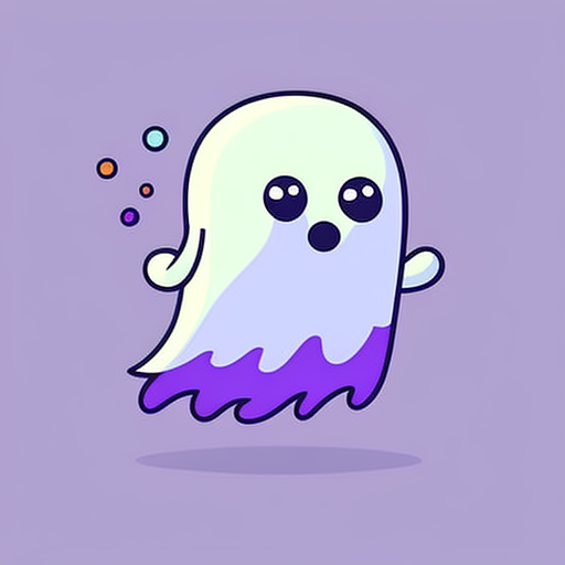 Cute Animated Ghost