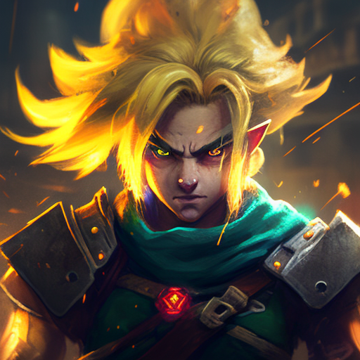 Super Saiyan Zelda
