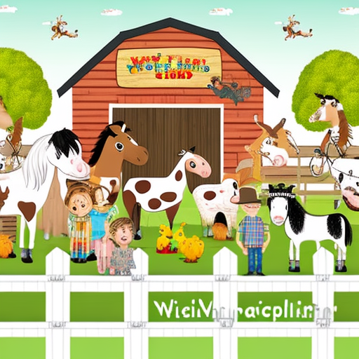 Happy Farm Animals Clipart