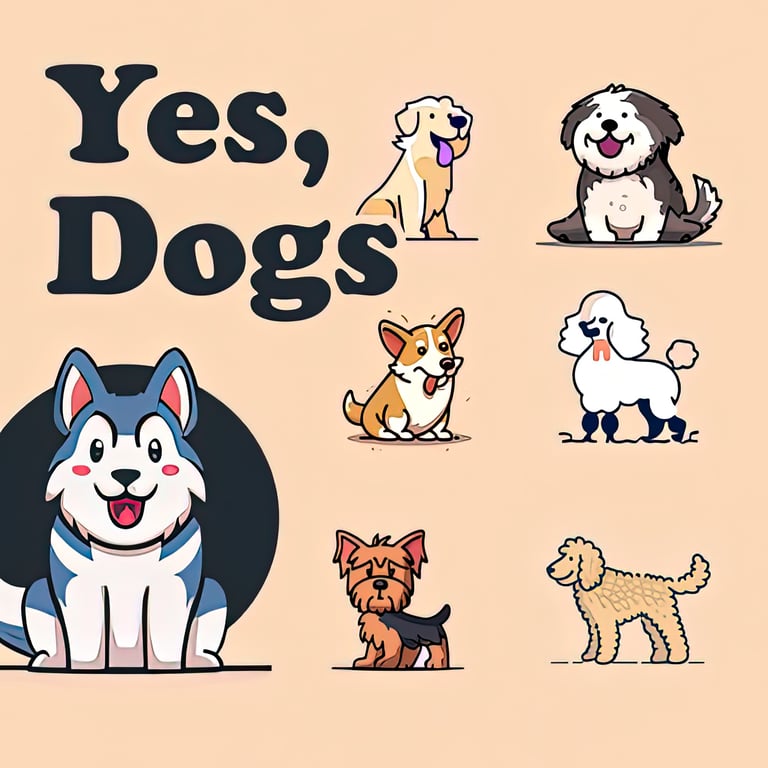 Yes, Dogs | PromptHunt Template