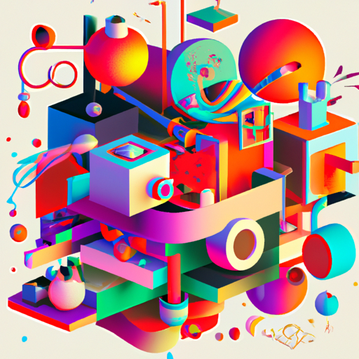 Geometric 3d Shapes Art
