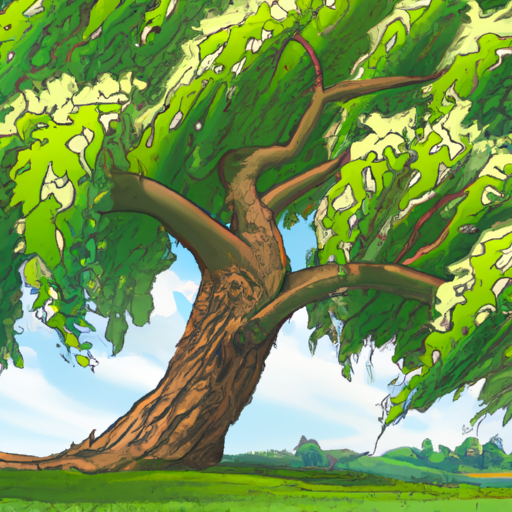 bitfloorsghost: a willow tree