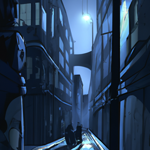 bitfloorsghost: a dark alley