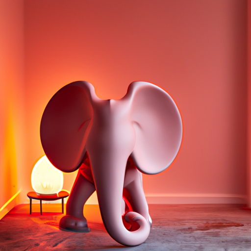 hartnations: an elephant standing at the edge of a volcano