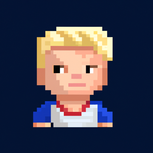 8 Bit Boy Hair