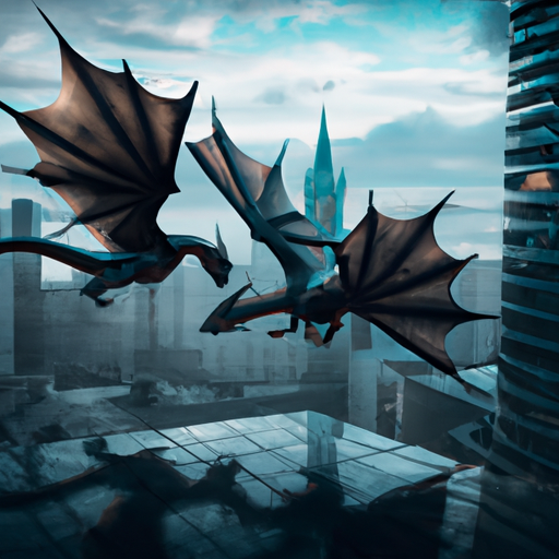 Two Dragons Flying