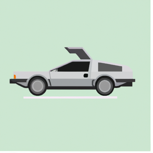 Back To The Future Delorean Vector