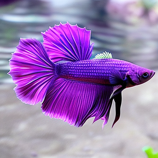robgarringer: purple betta fish