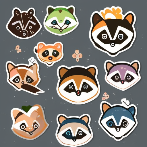 Evil Raccoon Cartoon