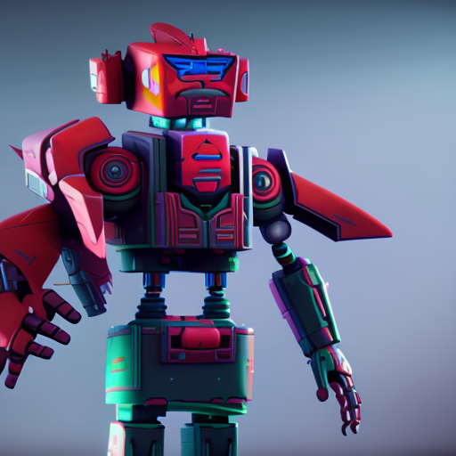 jonathanroomer: sci-fi robot salesman concept art in Fortnite style, by Aaron de Leon and ...