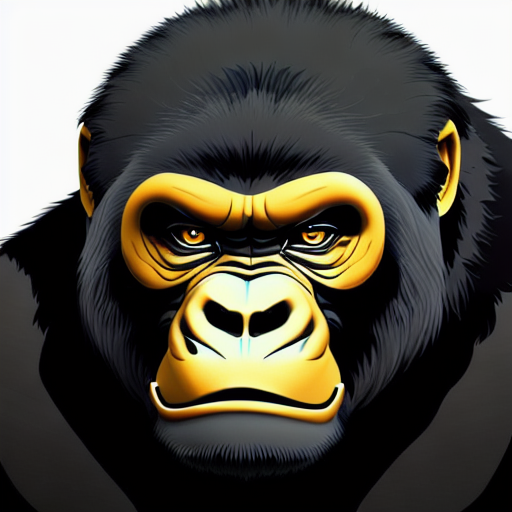 bitfloorsghost: A gorilla