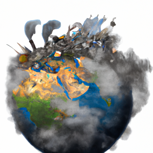 Polluted Earth In The Future