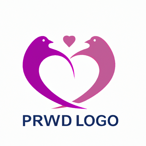 Wedding Heart Design With Doves