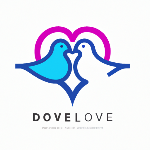 Wedding Heart Design With Doves