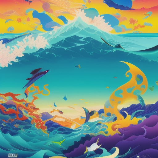 bitfloorsghost: a beautiful ocean