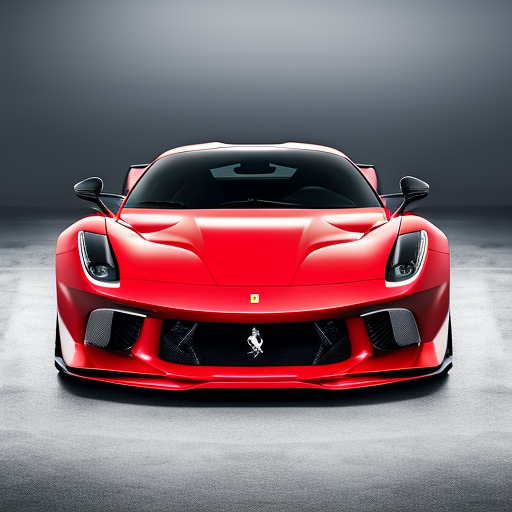 stillewillem: frontal shot of a ferrari f50, headlights, tunnel