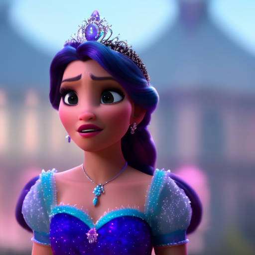 Purple Disney Characters