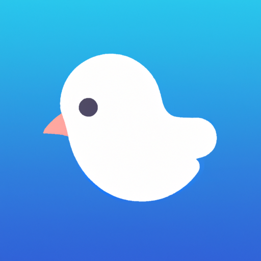 Twitter Icon Square Flat