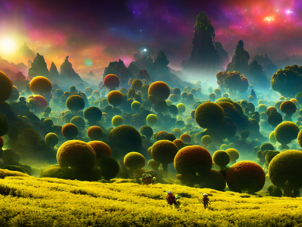 everythinggravy: alien-planet and fungi, avatar-fruits, weird-landscape ...
