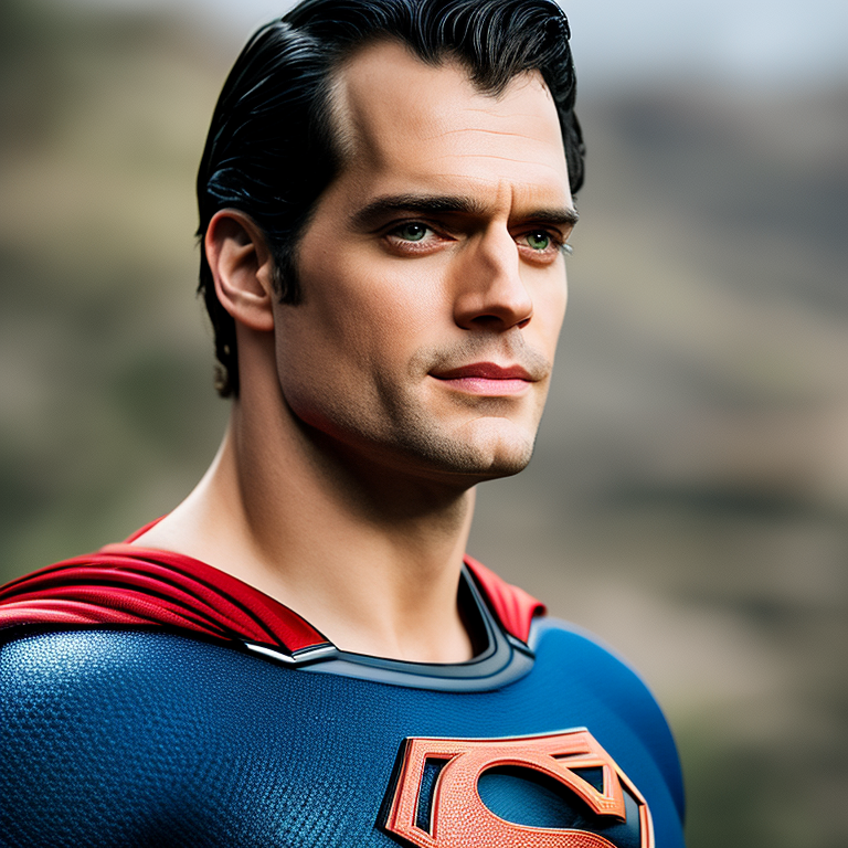 Superman Handsome Face