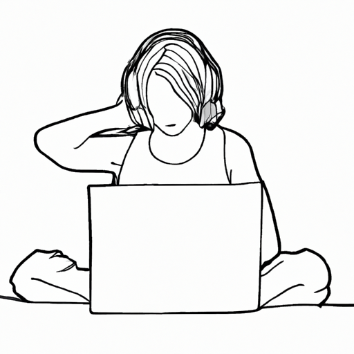 Studying With Music Clipart