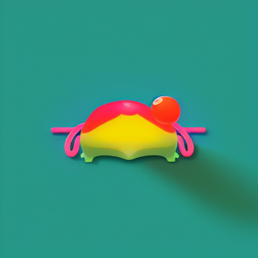 bitfloorsghost: vectra style a poison dart frog, crisp