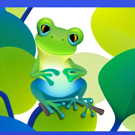 bitfloorsghost: vectra style a tree frog