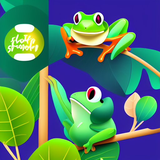 bitfloorsghost: vectra style a tree frog