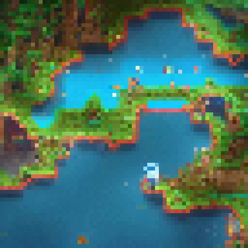 addison: Atlantis underwater biome, lowing water and rock piles ...