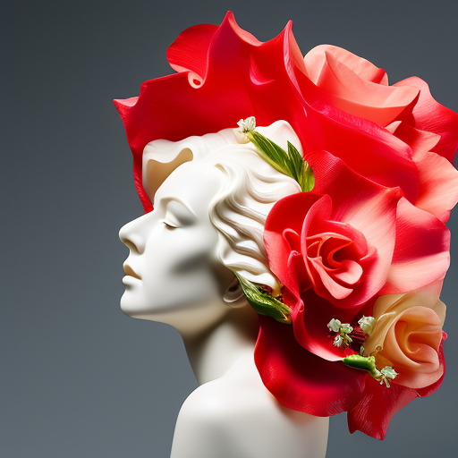 bitfloorsghost: red flower petals