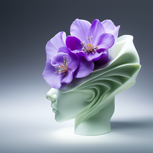 bitfloorsghost: a purple flower